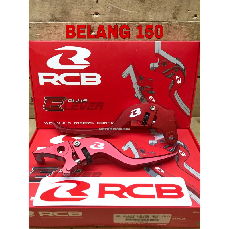 BRAKE AND CLUTCH LEVER SET RCB BELANG ( E-PLUS ) SUZUKI BELANG 150 ...