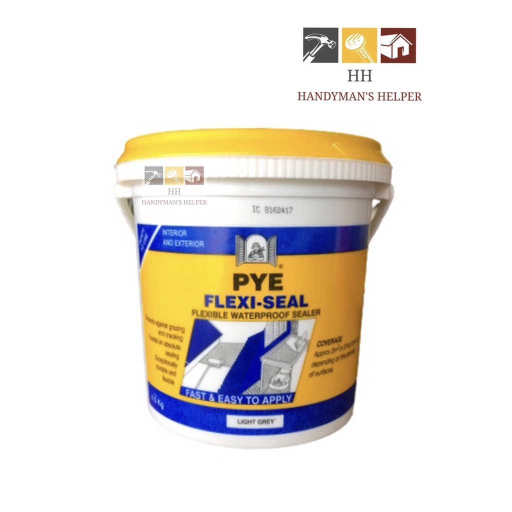 20KG PYE FLEXISEAL WATERPROOF SEALER LIGHT GREY 防水胶 WATERPROOFING ...