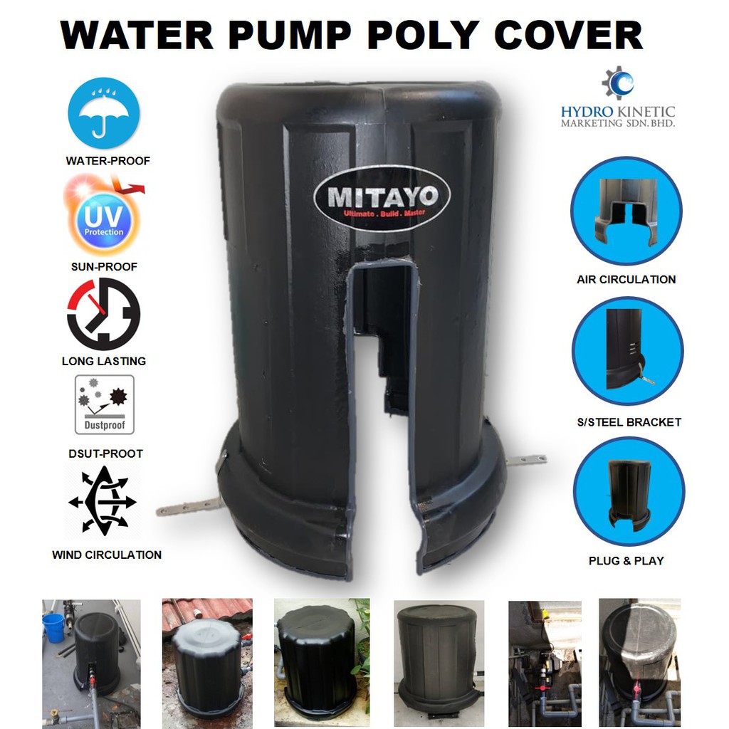 BOOSTER PUMP Tsunami Poly type Dustbin Pump cover M70 (70L) - suitable ...