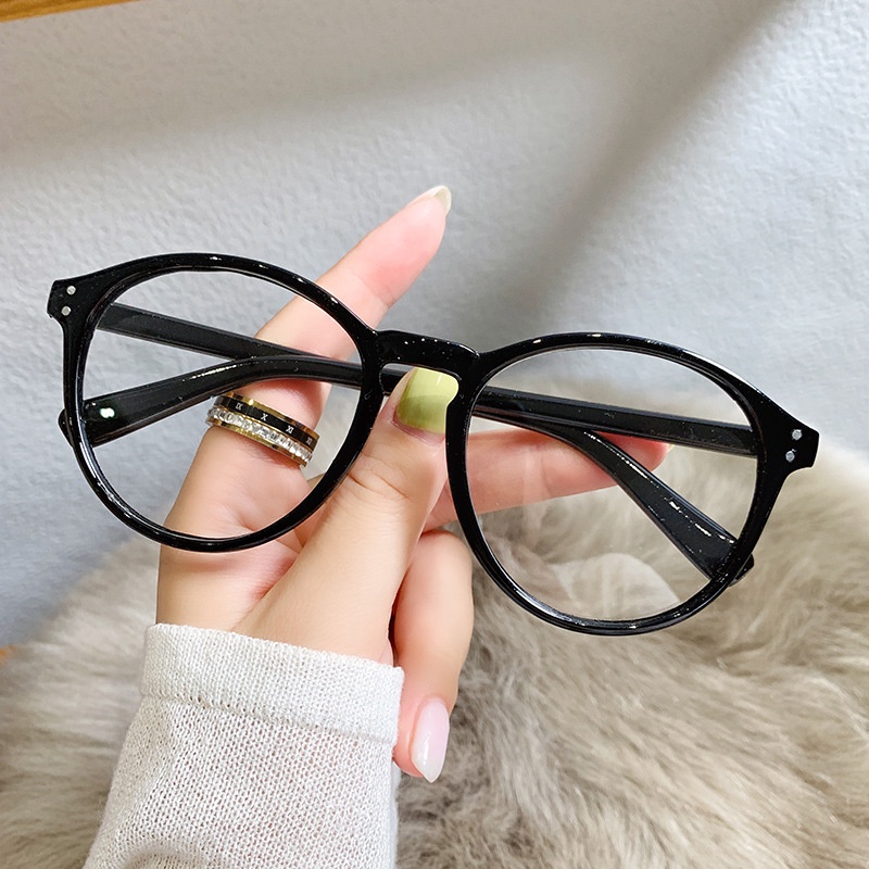 Round Shape Eyewear/KL Ready Stock/Anti Blue Lens Frame/Reading ...