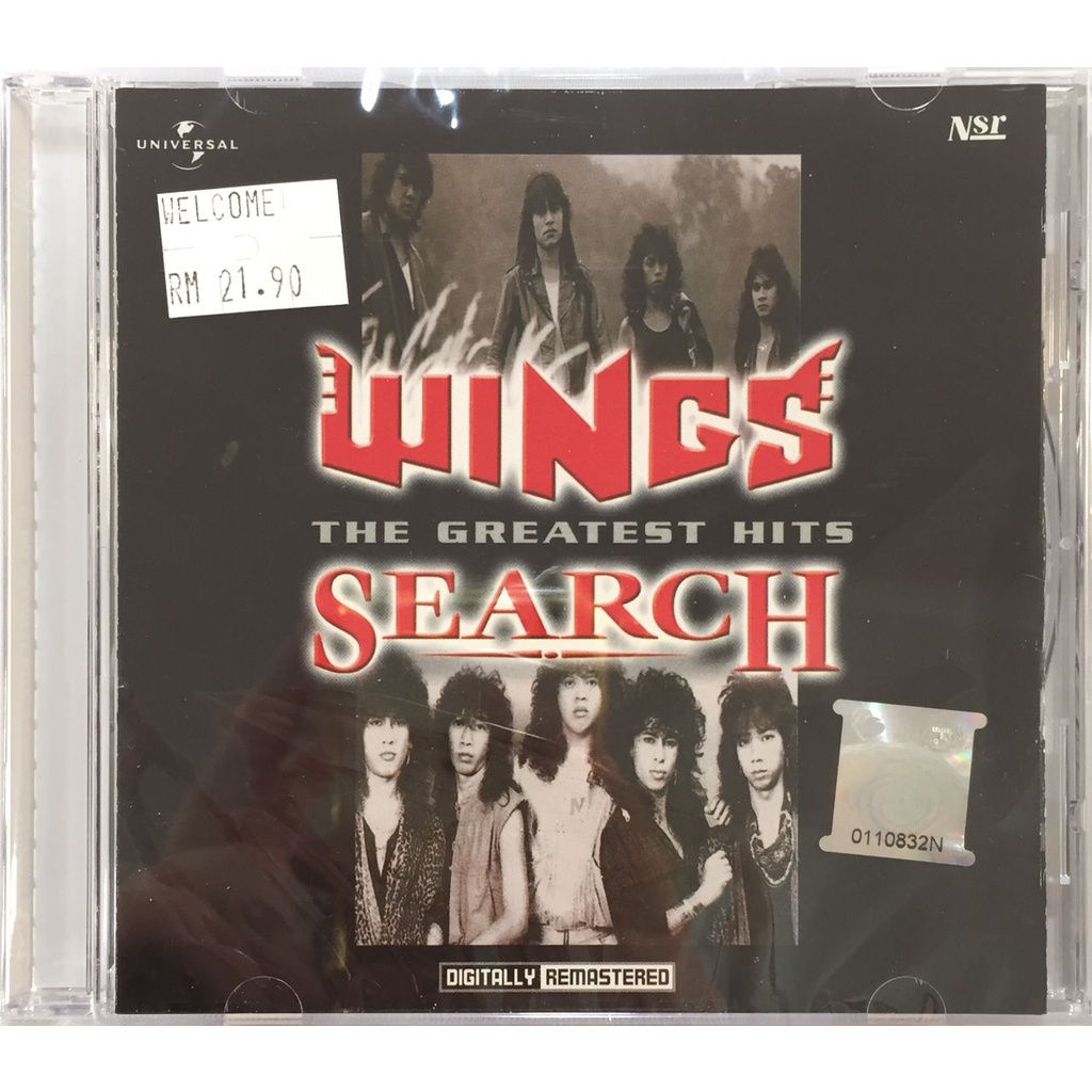 WINGS & SEARCH - The Greatest Hits (CD) | Shopee Malaysia