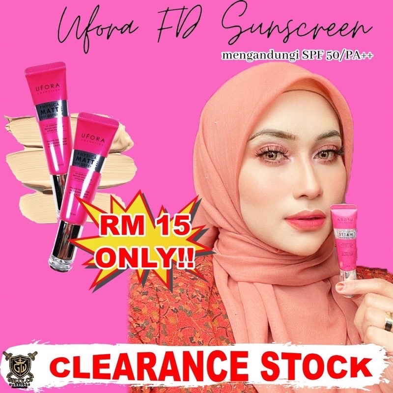 UFORA FD SUNSCREEN ORIGINAL HQ🔥 | Shopee Malaysia