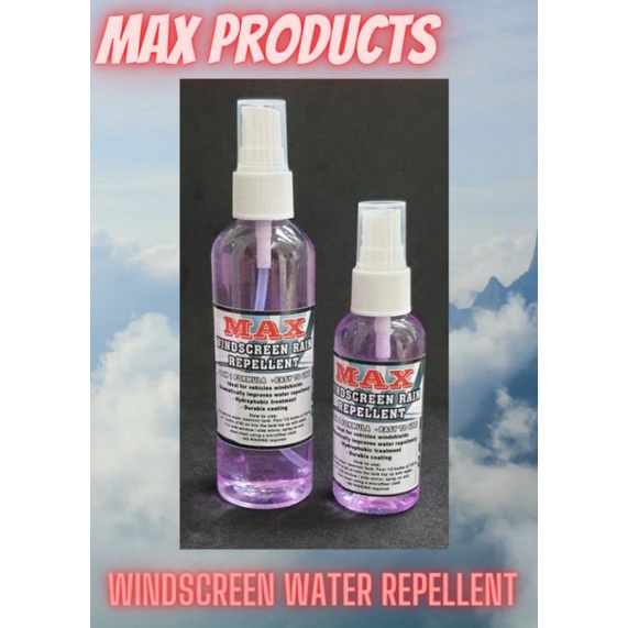 MAX Windscreen Rain Repellent ( 120 ml ) | Shopee Malaysia