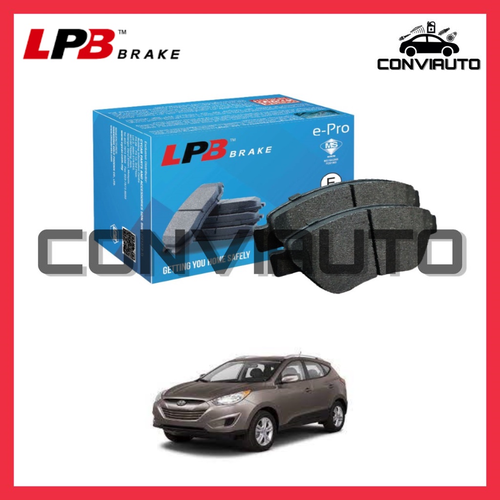 HYUNDAI TUCSON LM 2.0 2010-2015 FRONT LPB DISC BRAKE PAD (A23240 ...