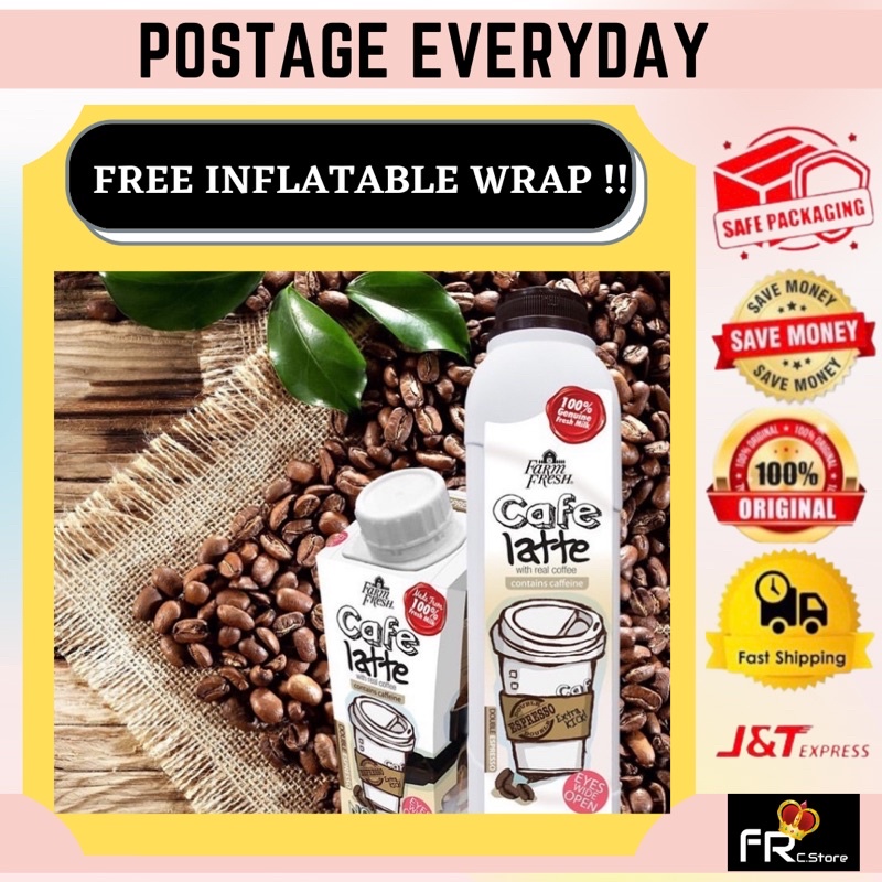 FARM FRESH UHT CAFE LATTE 200ML/1L | Shopee Malaysia
