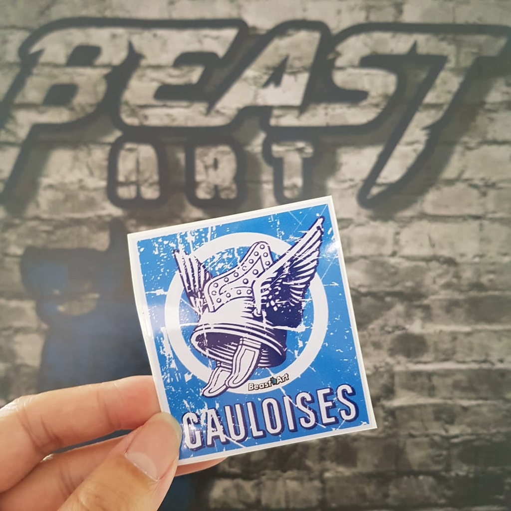 GAULOISES / STICKER GAULOISES / GAULOISES REFLECITVE / STICKER BEAST ...