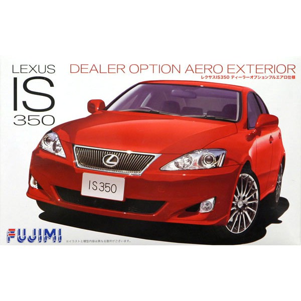 Car Model 1/24 Fujimi Lexus IS350 w Option Parts Plamo Modelkit ...