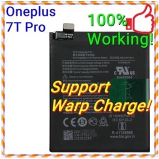 OnePlus 7T Pro Mclaren / 1+7T Pro Battery BLP745 @ 4085mAh One Plus 1 ...
