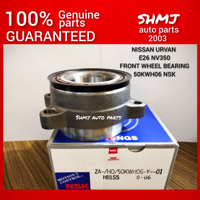 NISSAN URVAN E26 NV350 FRONT WHEEL BEARING NSK | Shopee Malaysia