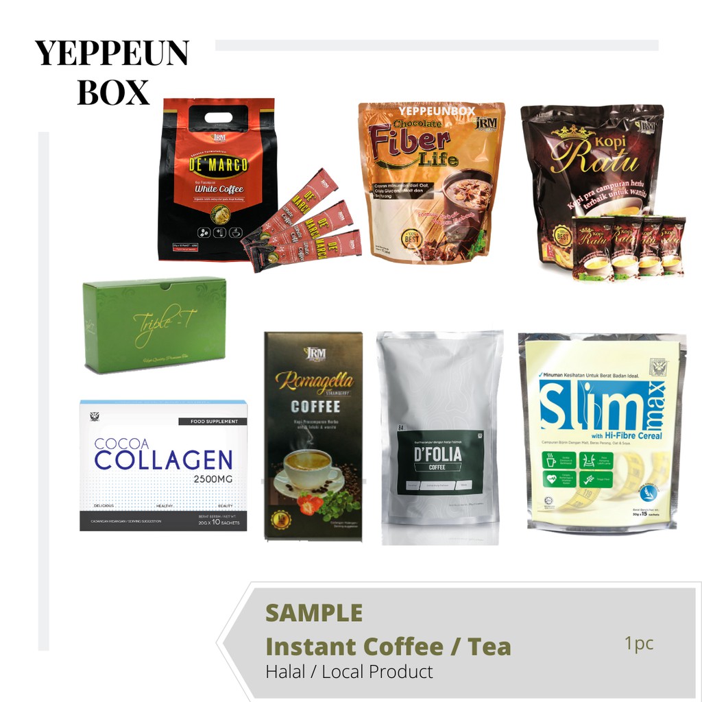 LOOSE SACHET INSTANT COFFEE / TEA | Shopee Malaysia