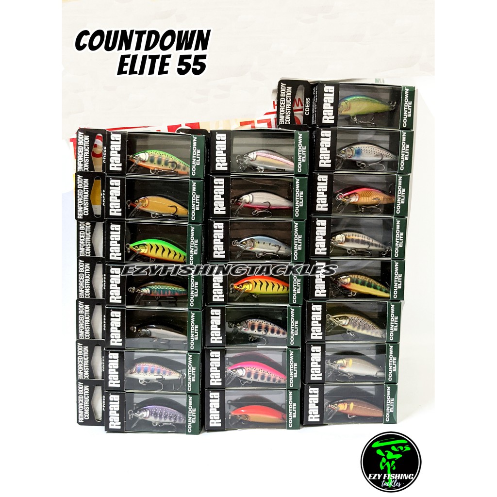 Rapala Countdown Elite 55 | Shopee Malaysia