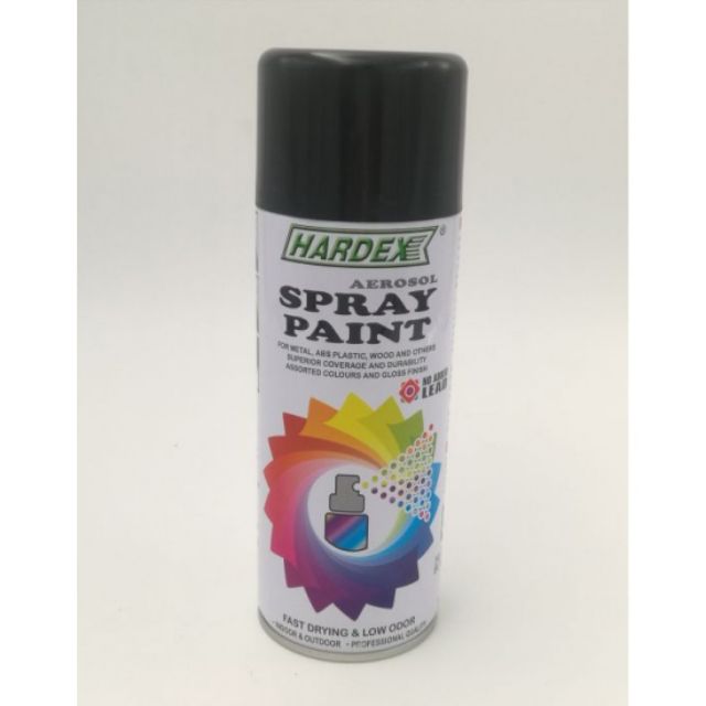 Hardex Brand Spray Paint (BLACK) | Shopee Malaysia