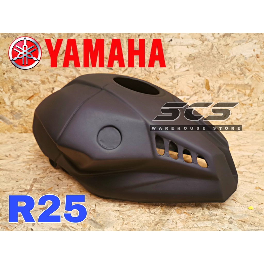 Fiber Tank Cover YAMAHA R25 Design YZF R1 Matt Black R3 | Shopee Malaysia
