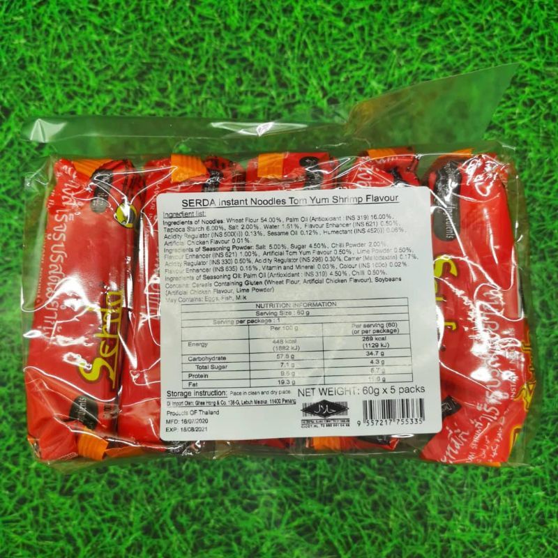 Maggi Siam Thailand Serda Instant Noodles Tom Yum Shrimps Flavour ...