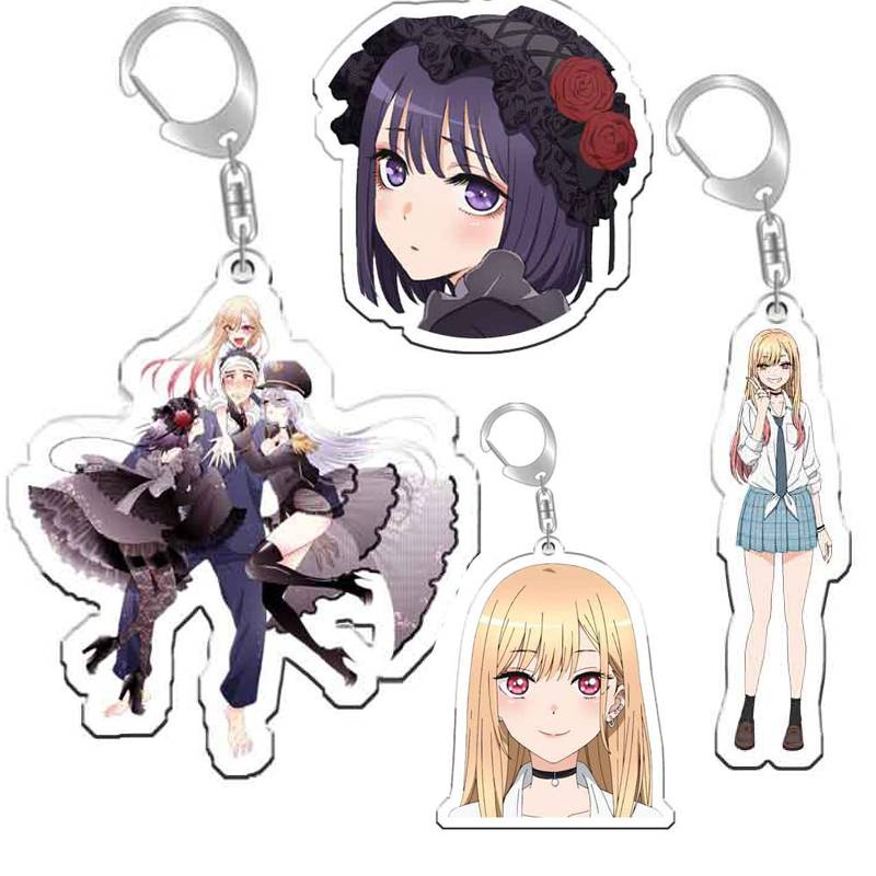 ST3 My Dress-up Darling Anime Keychain Acrylic Bag Pandant Kitagawa ...