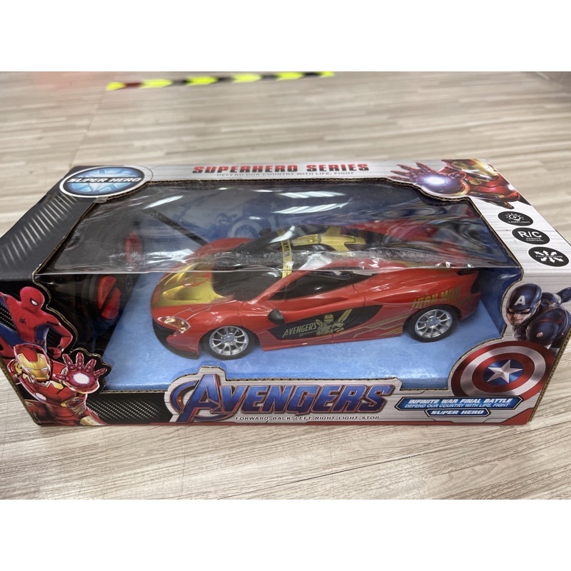 Spider-man Ironman Hulk Captain America Avengers Remote Control Car RC ...