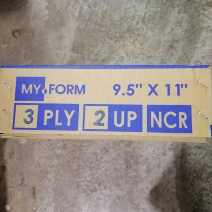 MY FORM COMPUTER FORM-9.5"X11" 1PLY/1PLY 2UP/2PLY/2PLY 2UP/2PLY NCR WP ...