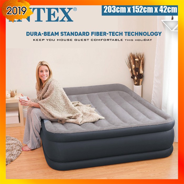 INTEX 67770 / 64136 1.52 Meter DURA-BEAM Inflatable Air Bed Mattress ...