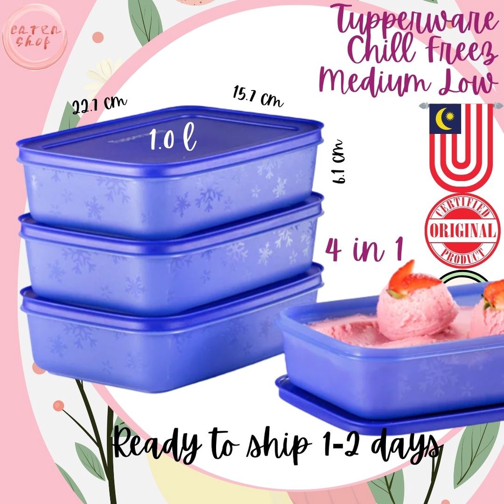 🎁 Hadiah Tupperware🎁Wish card 🎁 Ready Stock Tupperware Food Container ...