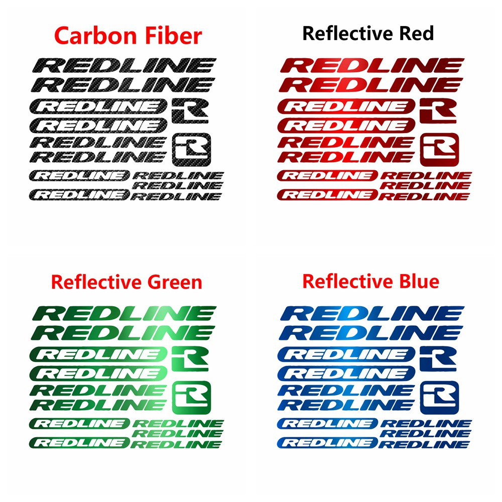 Modern For Redline Bicycle Frame Stickers Road bike Mountain Bike MTB ...