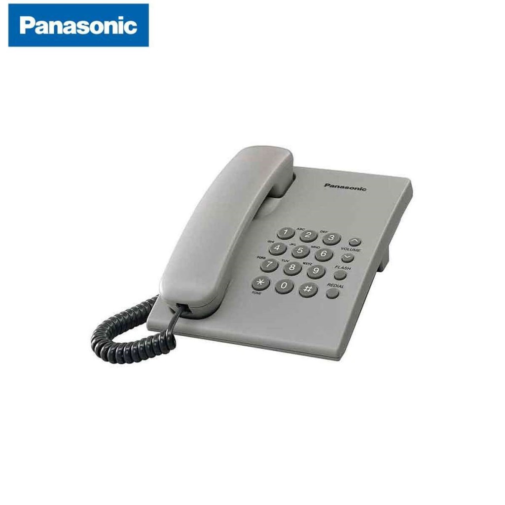 Panasonic Basic Single Line Phone | KX-TS500ML KX-TS500 KXTS500 KXTS500ML (Telefon Talian ...