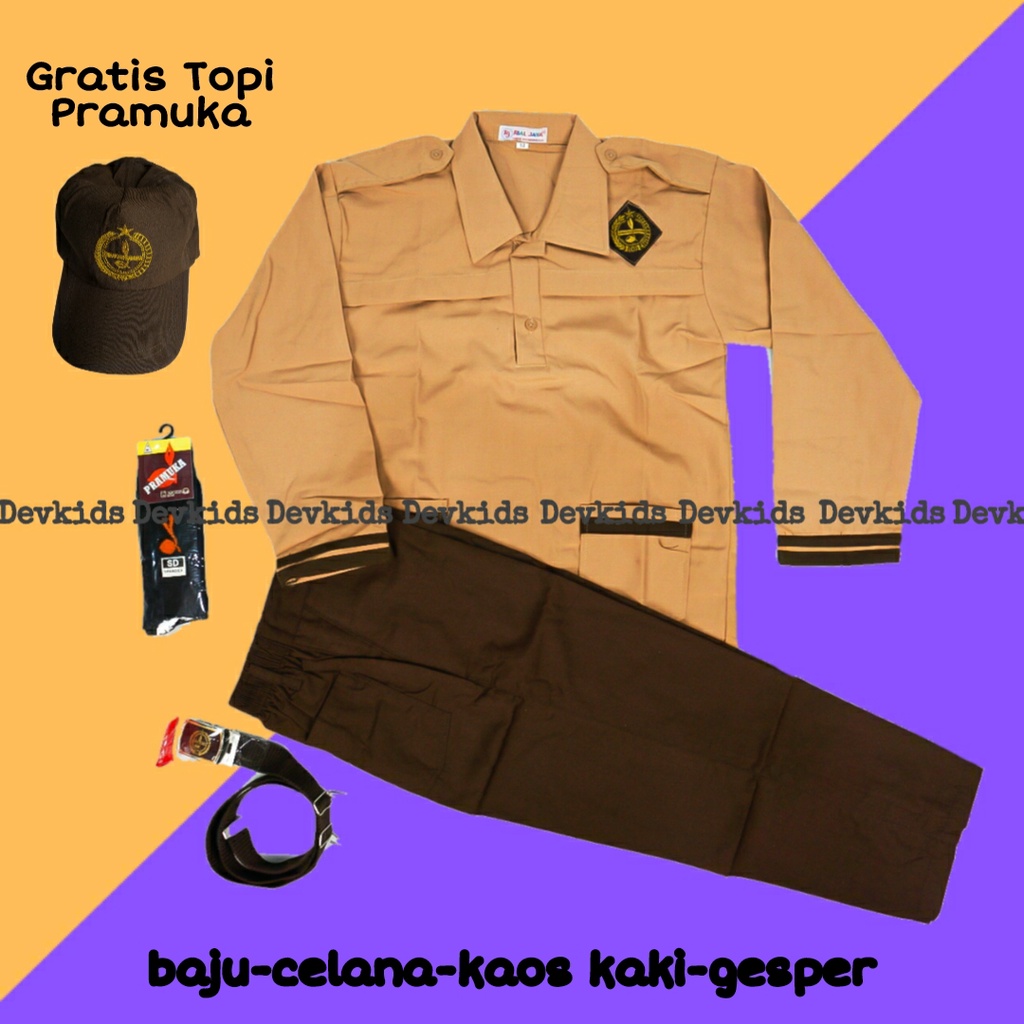 Devkids Elementary School Uniform Super Complete Suit Scout Standby ...