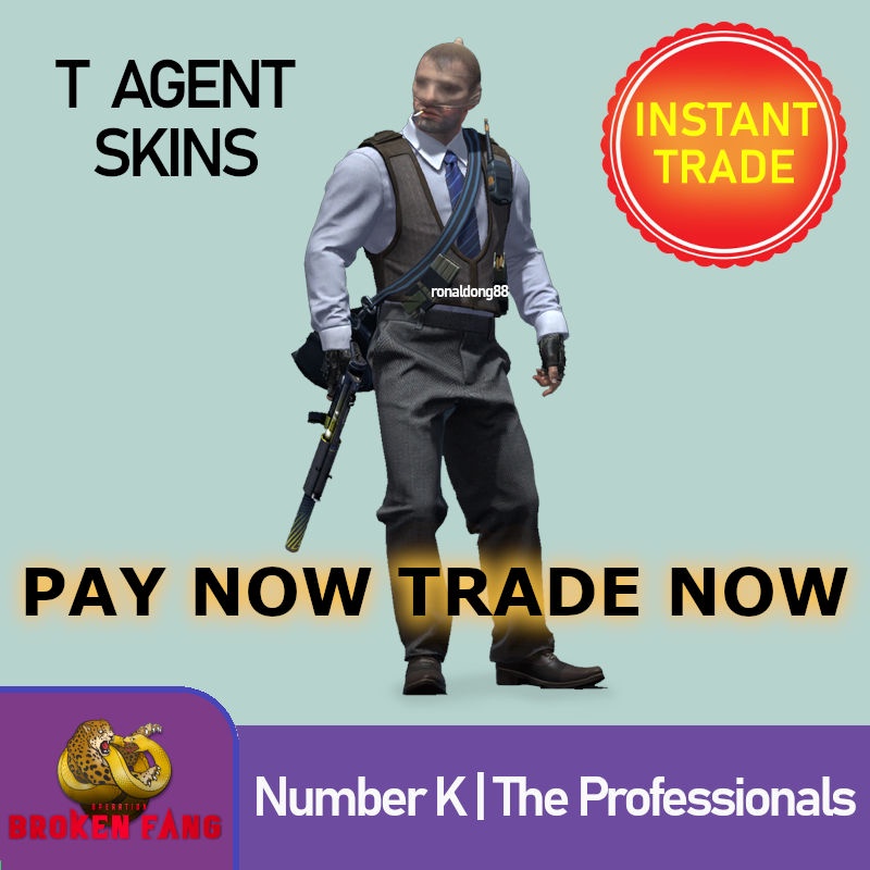 CSGO Skins Agent Number K The Professionals | Shopee Malaysia