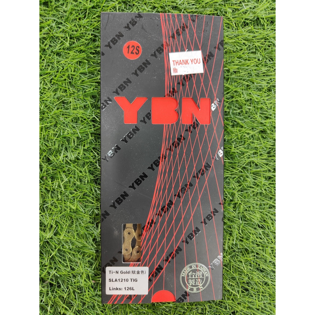 YBN Speed Chain 12S SLA-1210-TIG 126L GOLD chain | Shopee Malaysia