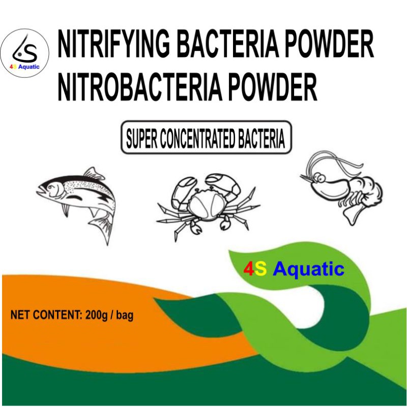 Nitrifying Bacteria Powder 200g / Nitrobacteria powder 200g | Shopee ...