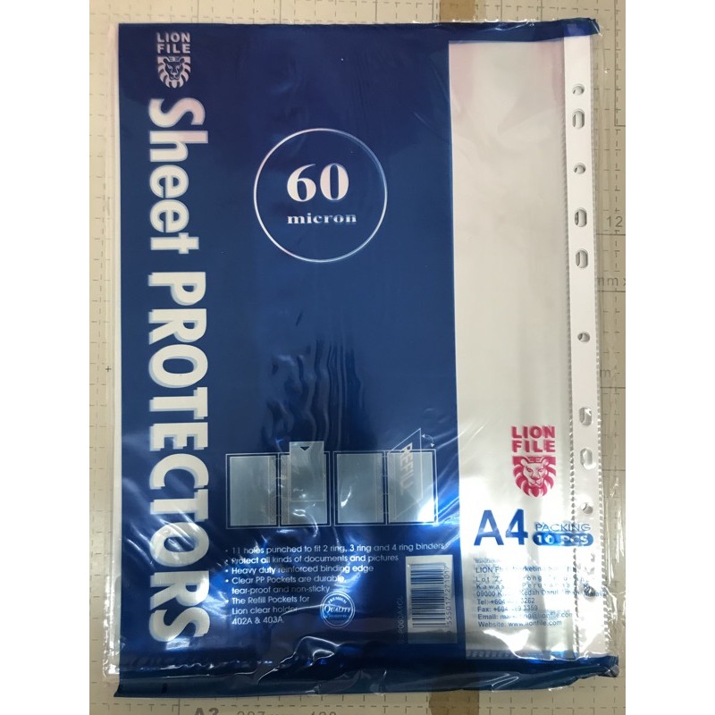 Sheet Protector Refill 10’s | Shopee Malaysia