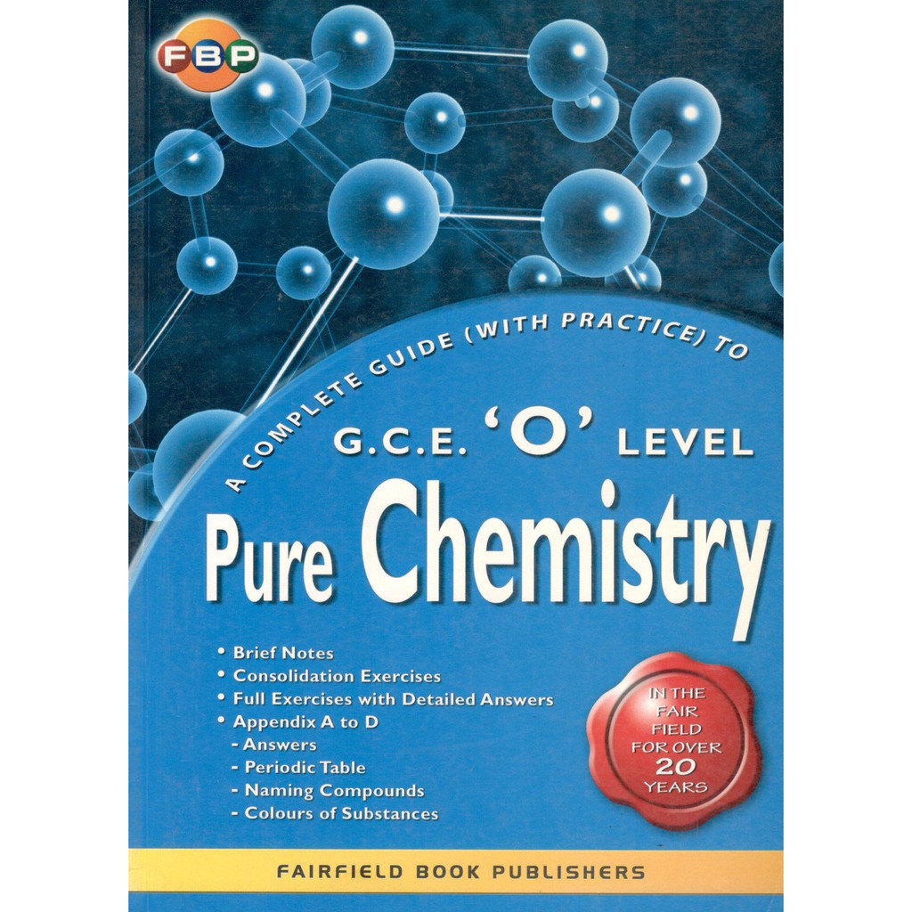 gce o level chemistry | Shopee Malaysia