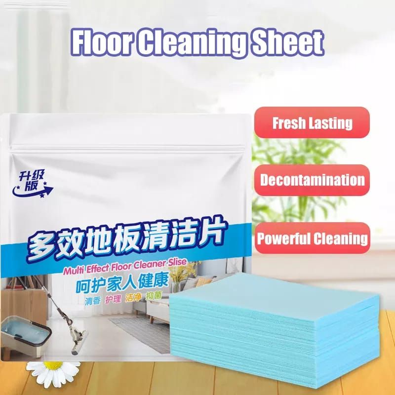 30pcs Floor Cleaner Cleaning Sheet Mopping The Floor Wiping Wooden ...