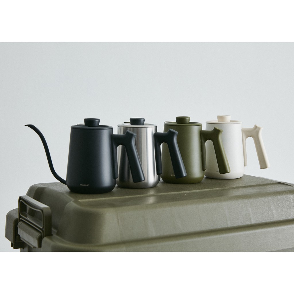 美诺思Minos 600ml 不鏽鋼咖啡手沖壺 Minos Coffee Drip Kettle Stainless Steel ...