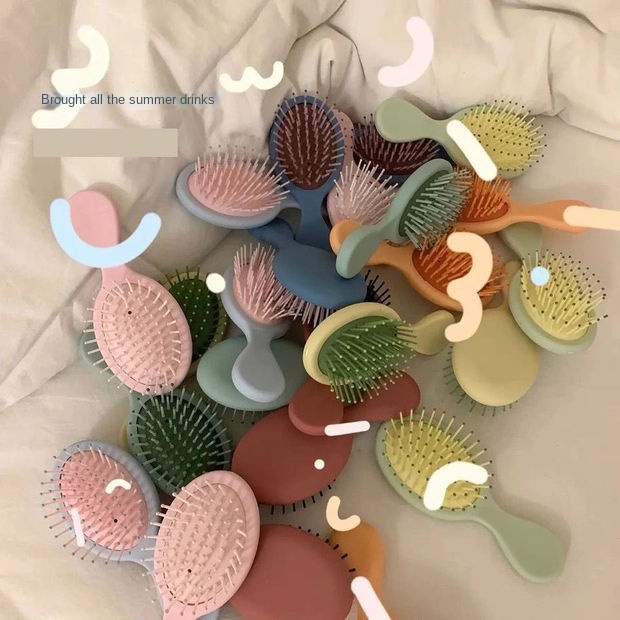 ins hair comb scrub air cushion comb mini scalp massage airbag comb dry ...