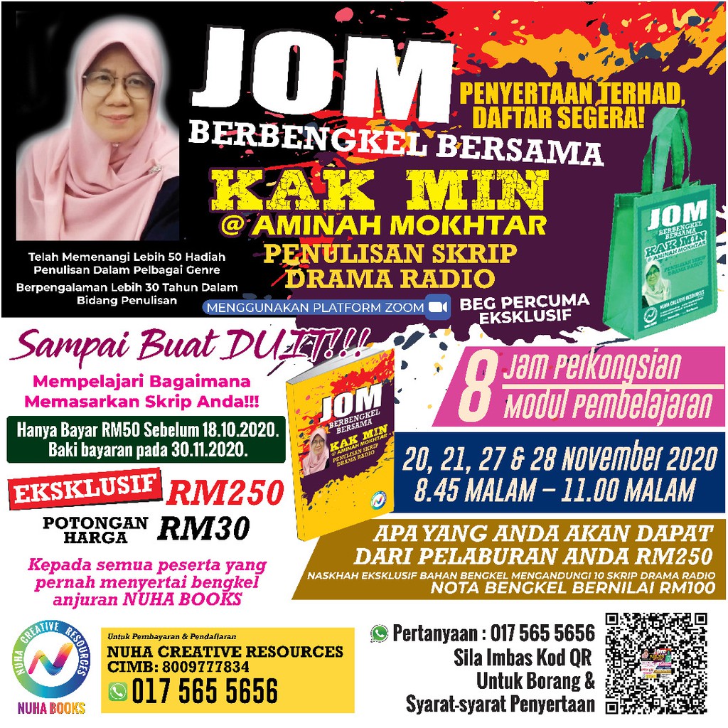 BENGKEL PENULISAN SKRIP DRAMA RADIO | Shopee Malaysia