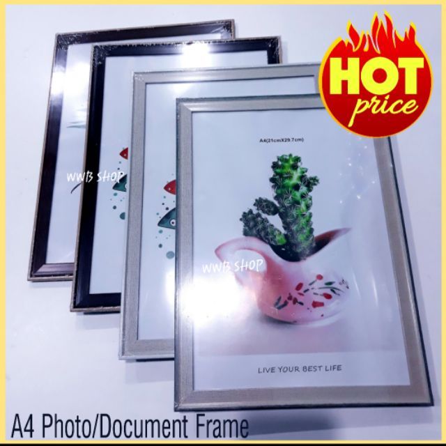 🔥HOT SALES🔥A4 PHOTO FRAME/ DOCUMENT FRAME🔥🔥 | Shopee Malaysia
