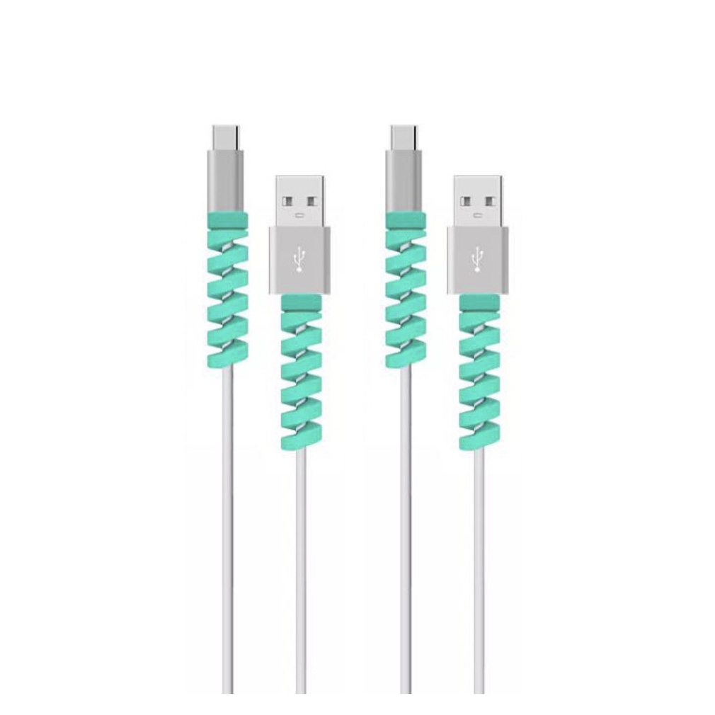 DIGITERA Cable Protector Wrapper Wire Protection Charger USB Headphone ...