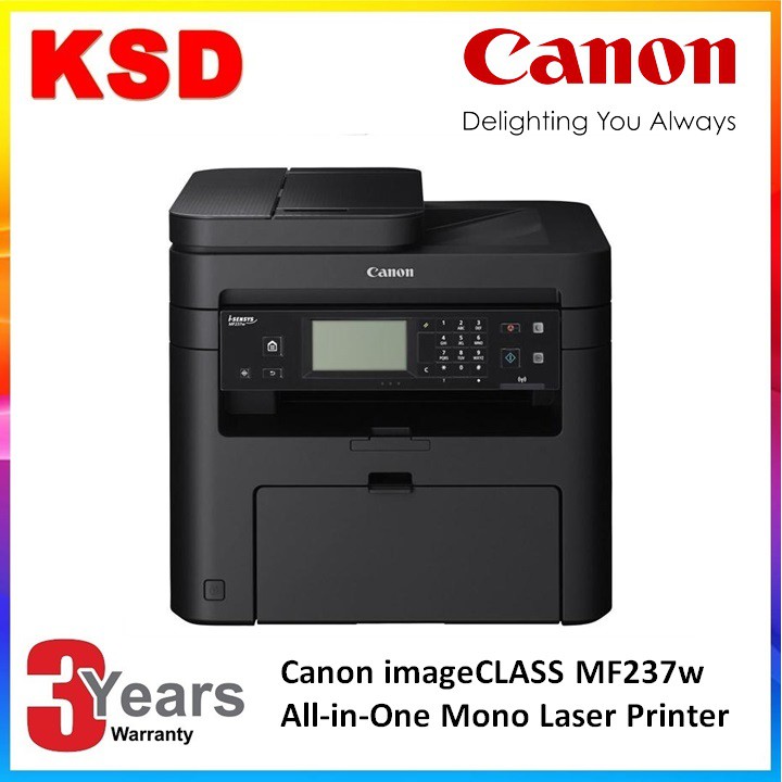 Canon imageCLASS MF237w All-in-One (Print, Copy, Scan, Fax) | Shopee Malaysia