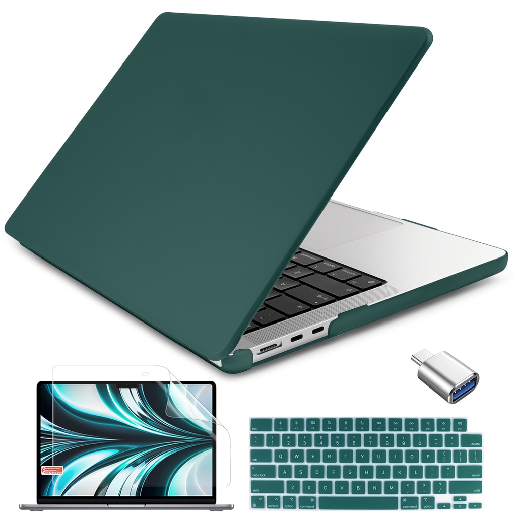 Hard Plastic Case For MacBook 2024 M4 M3 M2 Pro 13 14 A3112 A3185 A3401 ...