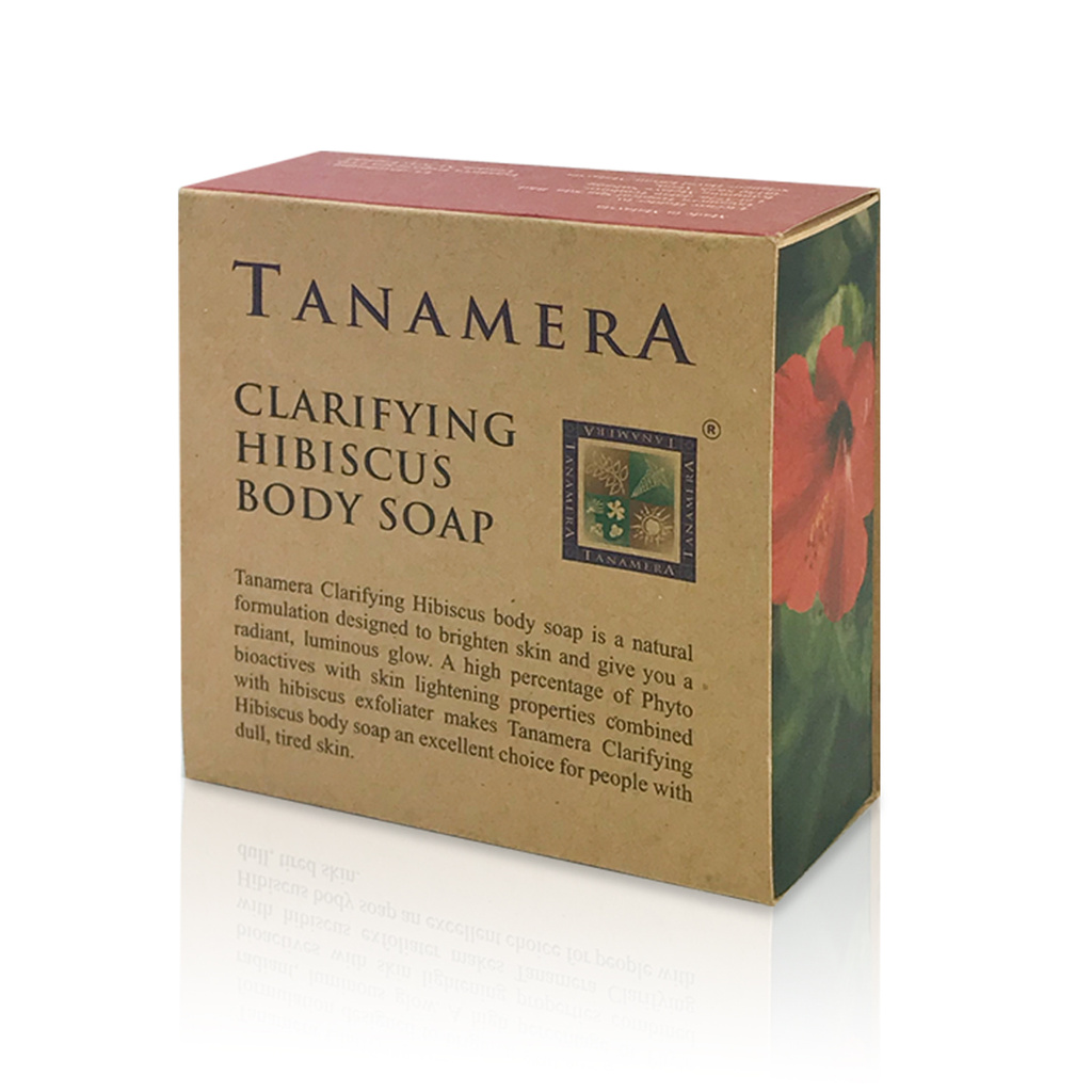 Tanamera Clarifying Hibiscus Body Soap 100g- 100% Natural, Skin Toning ...