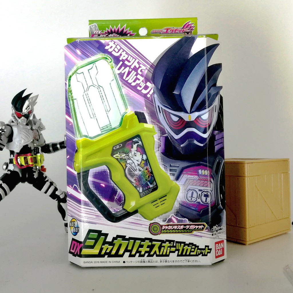 BANDAI DX Kamen Rider Ex-Aid Shakariki Sports Gashat Genm Level 2 Gamer Driver Toys Mainan ...