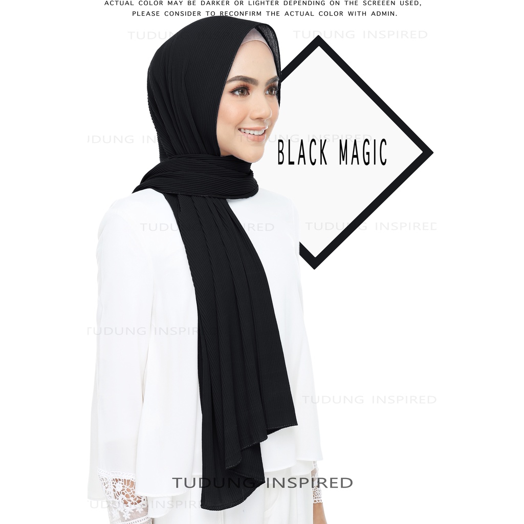 [🔥READY STOCK 🔥] SHAWL HEAVY CHIFFON WITH MINI FULL PLEATED (PLEATS ...