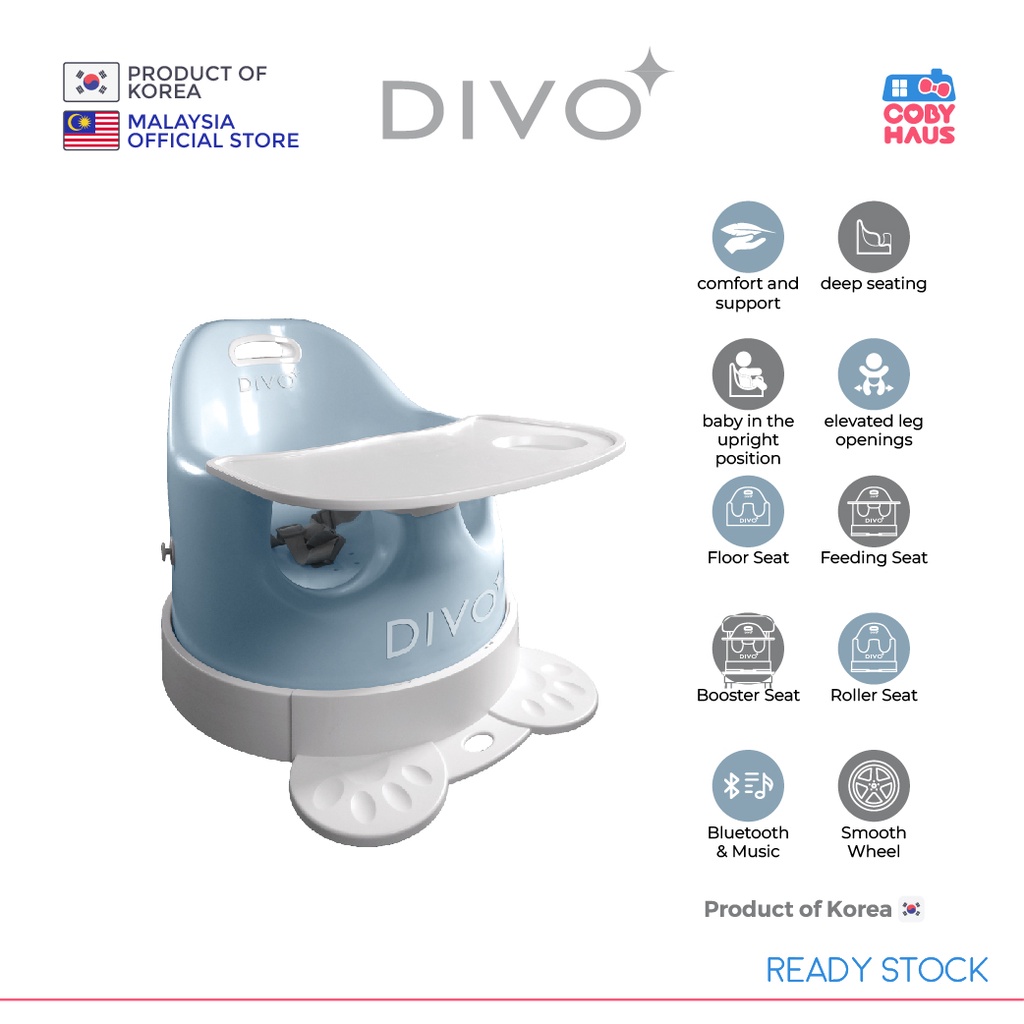 DIVO 4-in-1 Multipurpose Learning Seat Baby Learning Chair Baby Seat ...