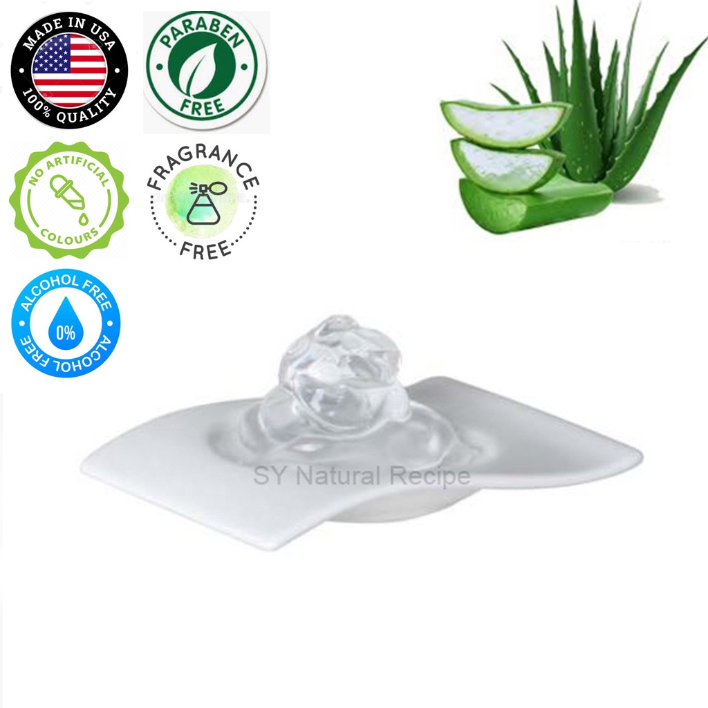 USA Aloe Vera Gel USP grade (aloe vera >98%) 美国芦荟胶 100g / 300g / 500g ...