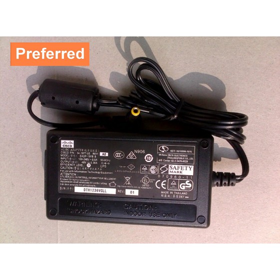 CISCO / DELTA 48V-0.38A CISCO Power Adapter | Shopee Malaysia