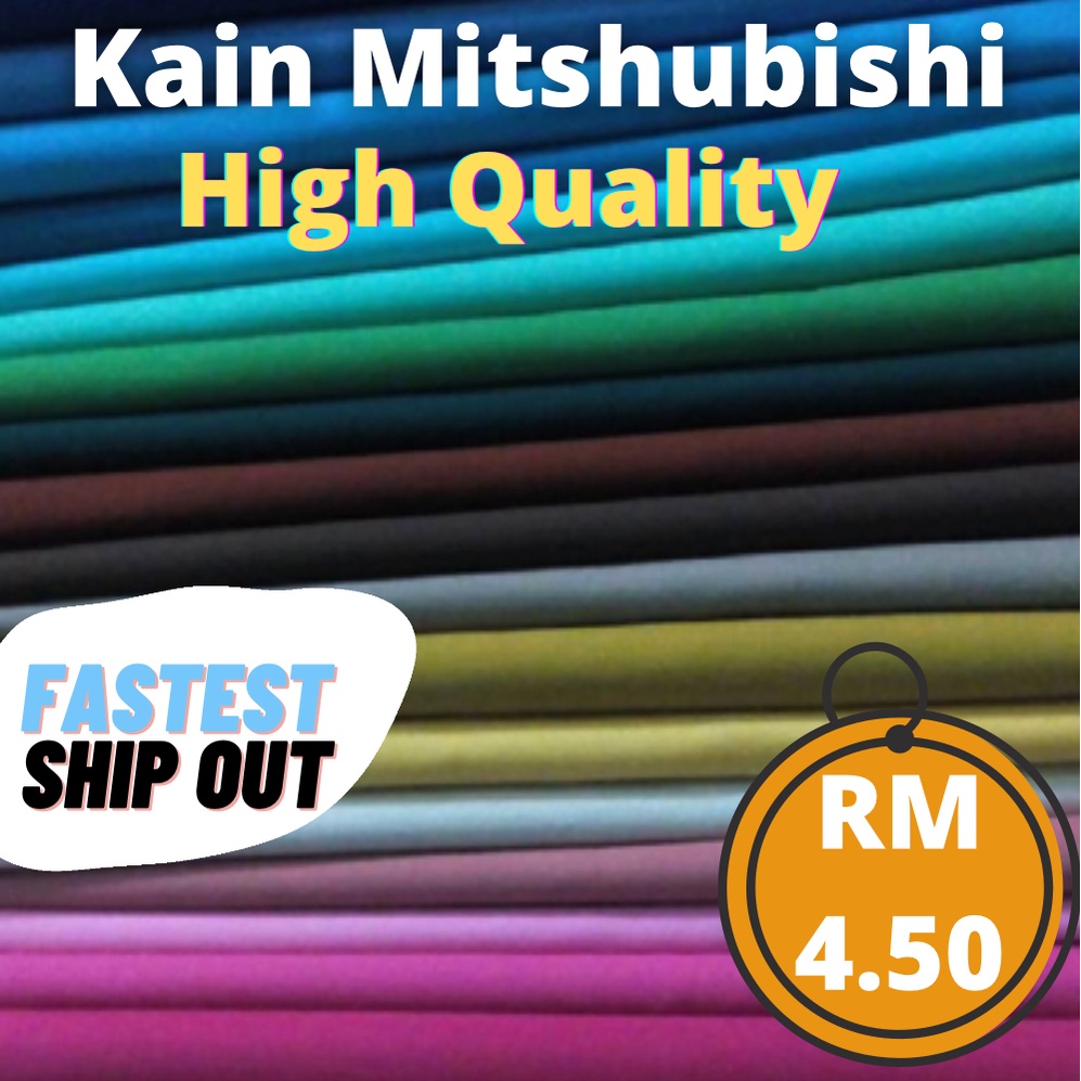 🔥[Kain Meter Mitshubishi High Quality] Bidang 45’🔥🥰 | Shopee Malaysia