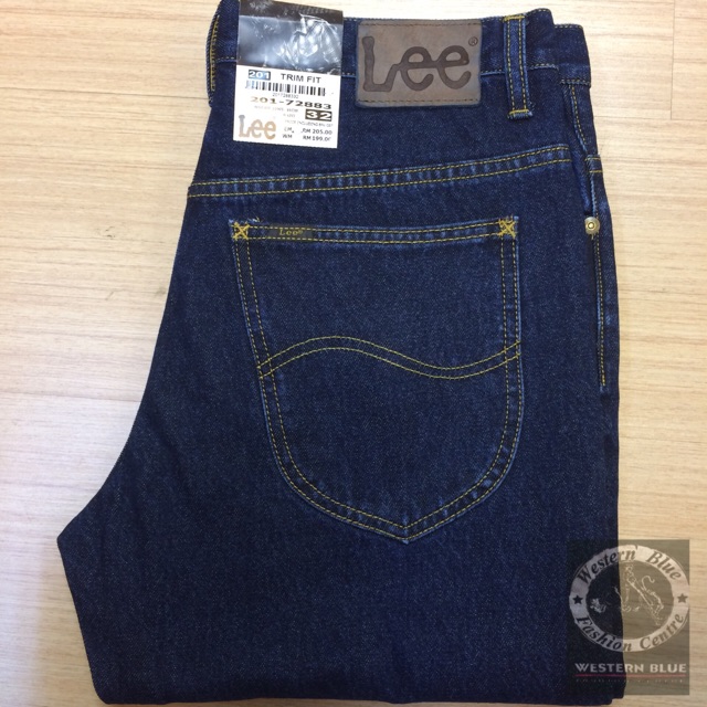 Lee Jeans Trim Fit (201-72883) | Shopee Malaysia