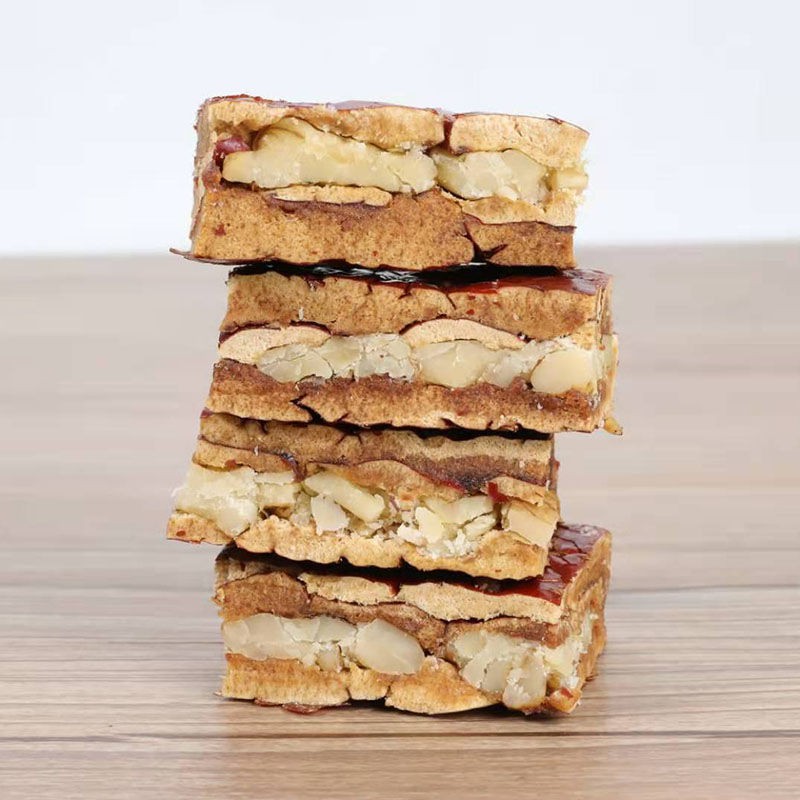Jujube sandwiched with walnuts Xinjiang specialty jujube pie, red dates ...
