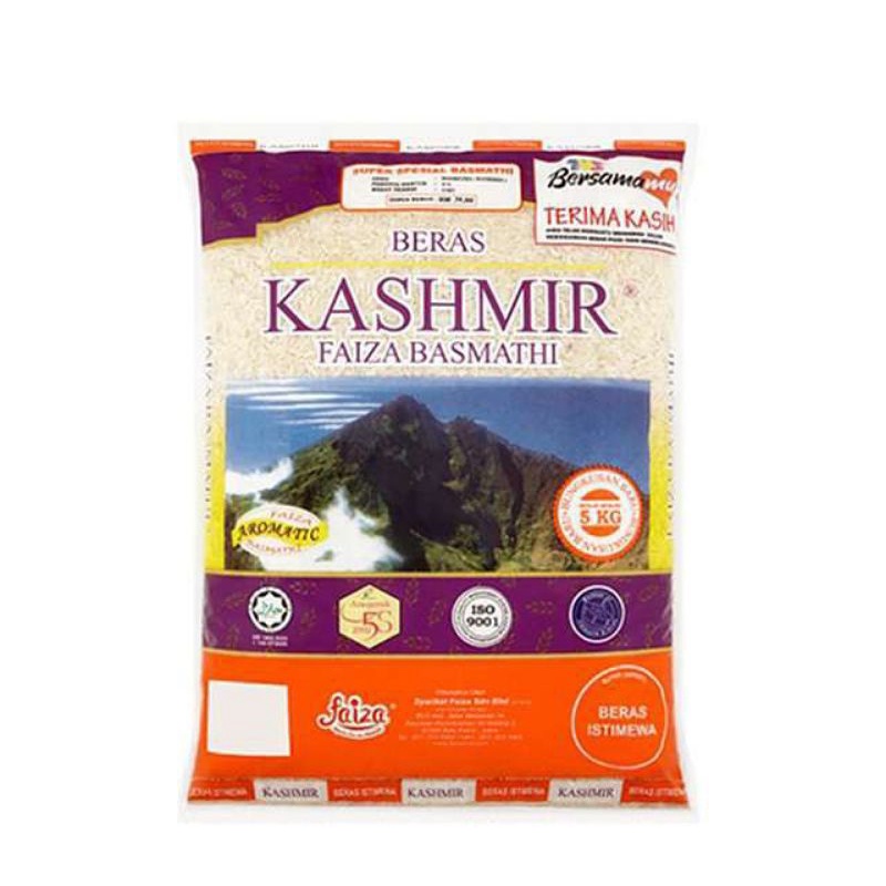💥READY STOCK💥 Faiza Kashmir Basmathi Beras 5kg | Shopee Malaysia