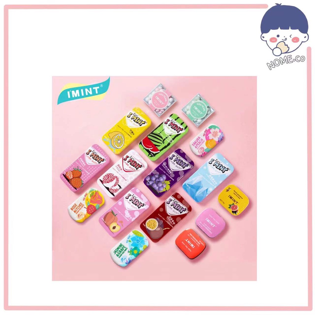 【中国】IMINT 益美滋 无糖薄荷糖 Sugar Free Mints 多种水果口味系列 | Shopee Malaysia